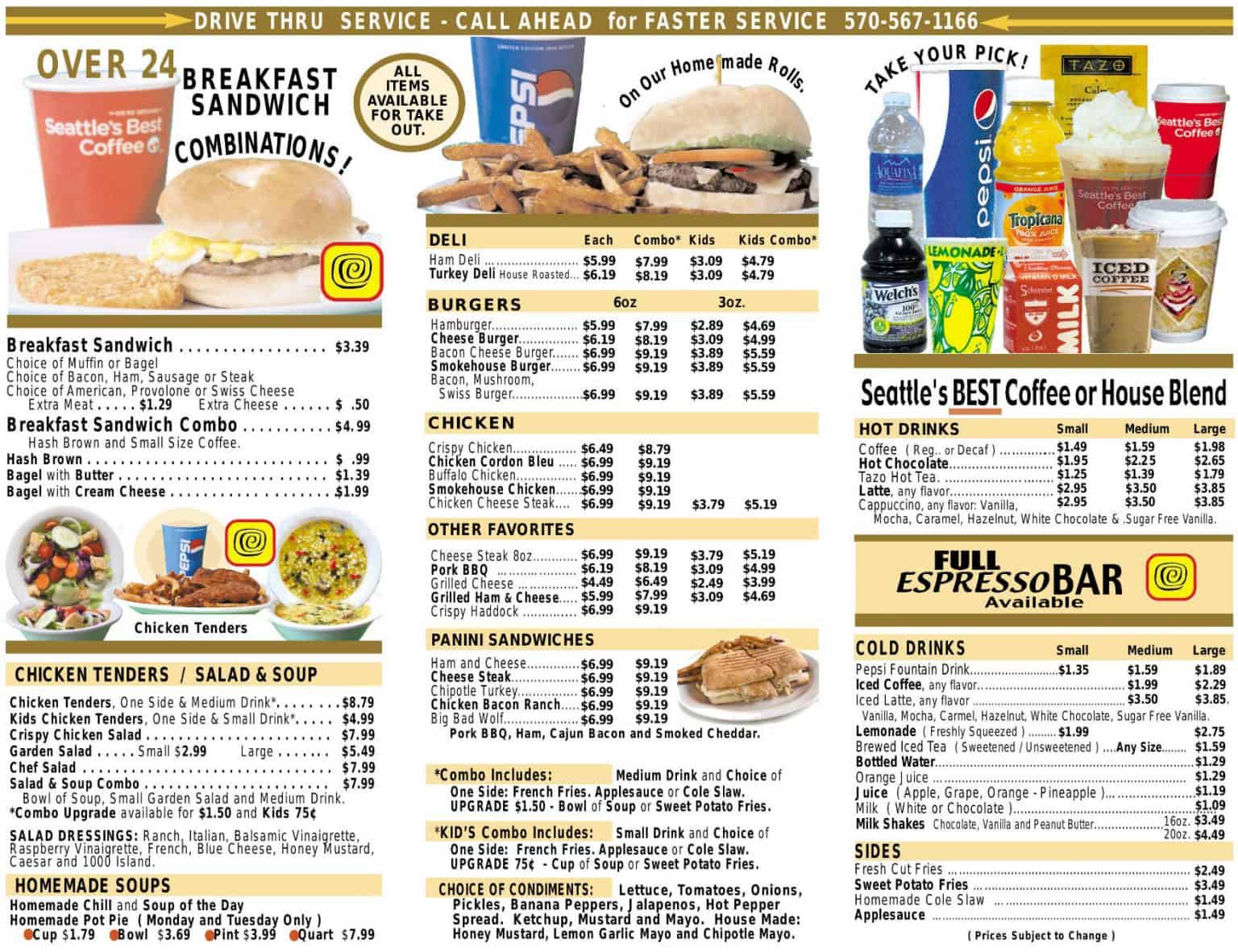 Menu - Mr. Sticky's Homemade Sticky Buns for Pennsylvania ...